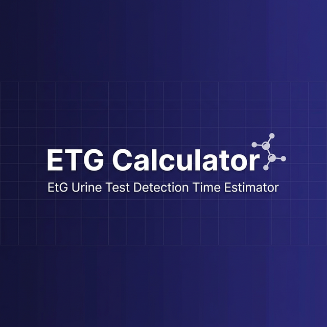 Interactive ETG Detection Time Chart Tool